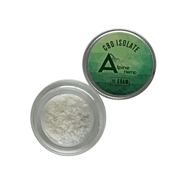 Alpine CBD Isolate – Alpine Hemp